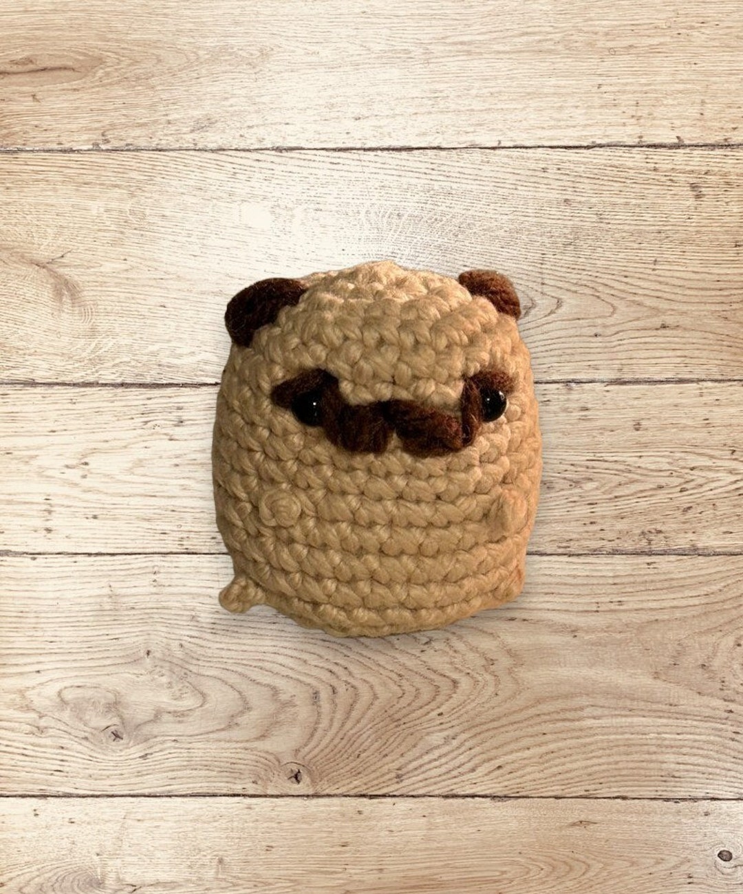 Crochet Pug Pattern PDF: Create Your Own Adorable Pug,pug Dog Crochet ...