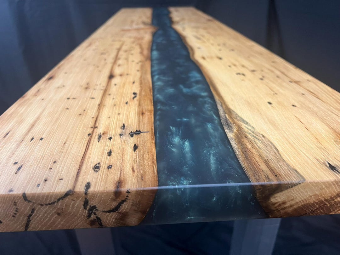 Epoxy Entryway Table - Etsy