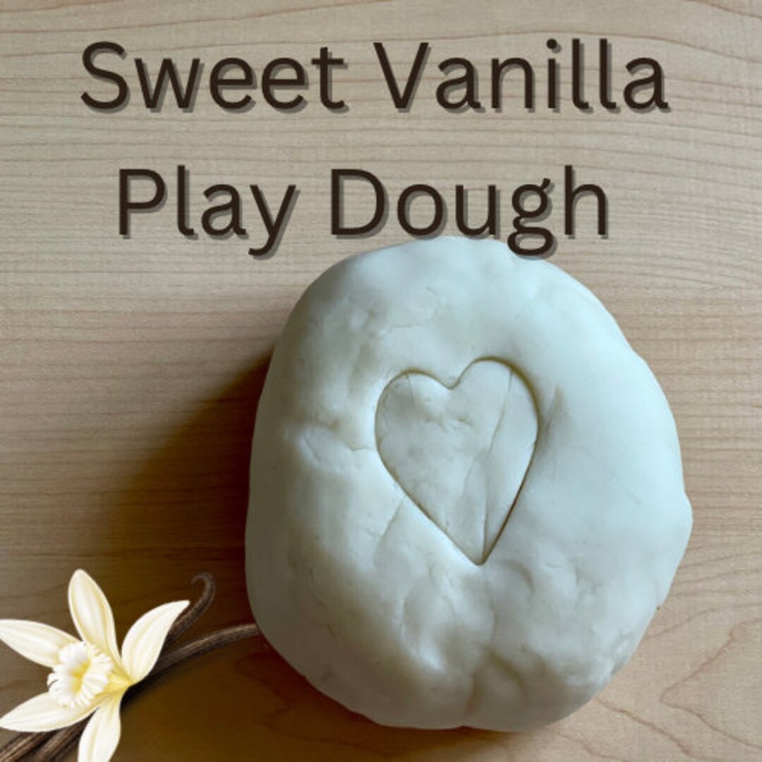 Vanilla Play Dough. Therapy Dough. Stress Relief. Fidget. - Etsy