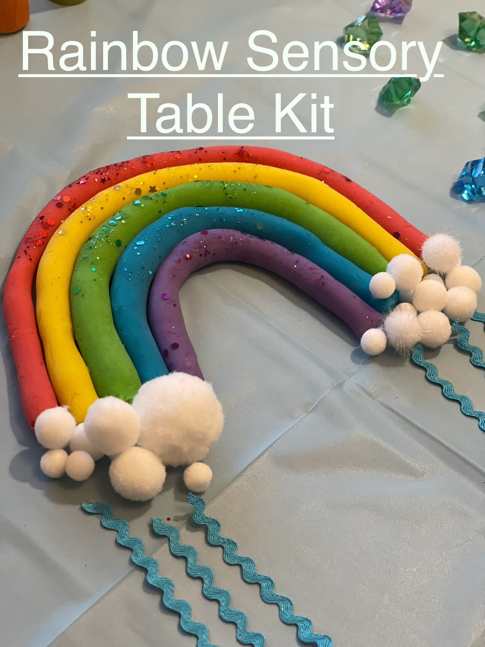Rainbow Sensory Table Kit - Etsy