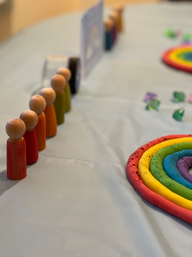 Rainbow Sensory Table Kit - Etsy