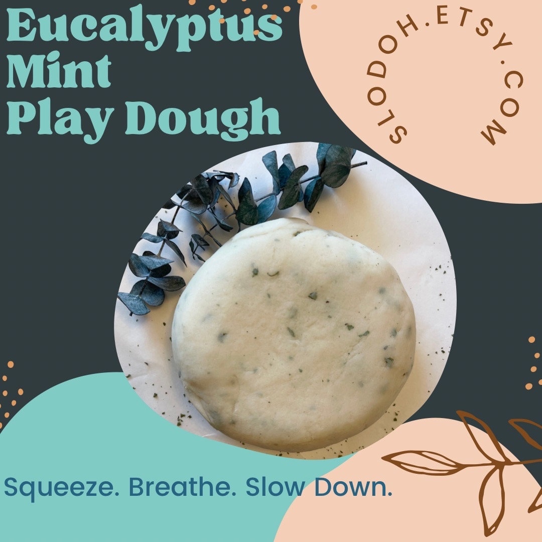 Eucalyptus Play Dough. Therapy Dough. Stress Relief. Fidget. - Etsy