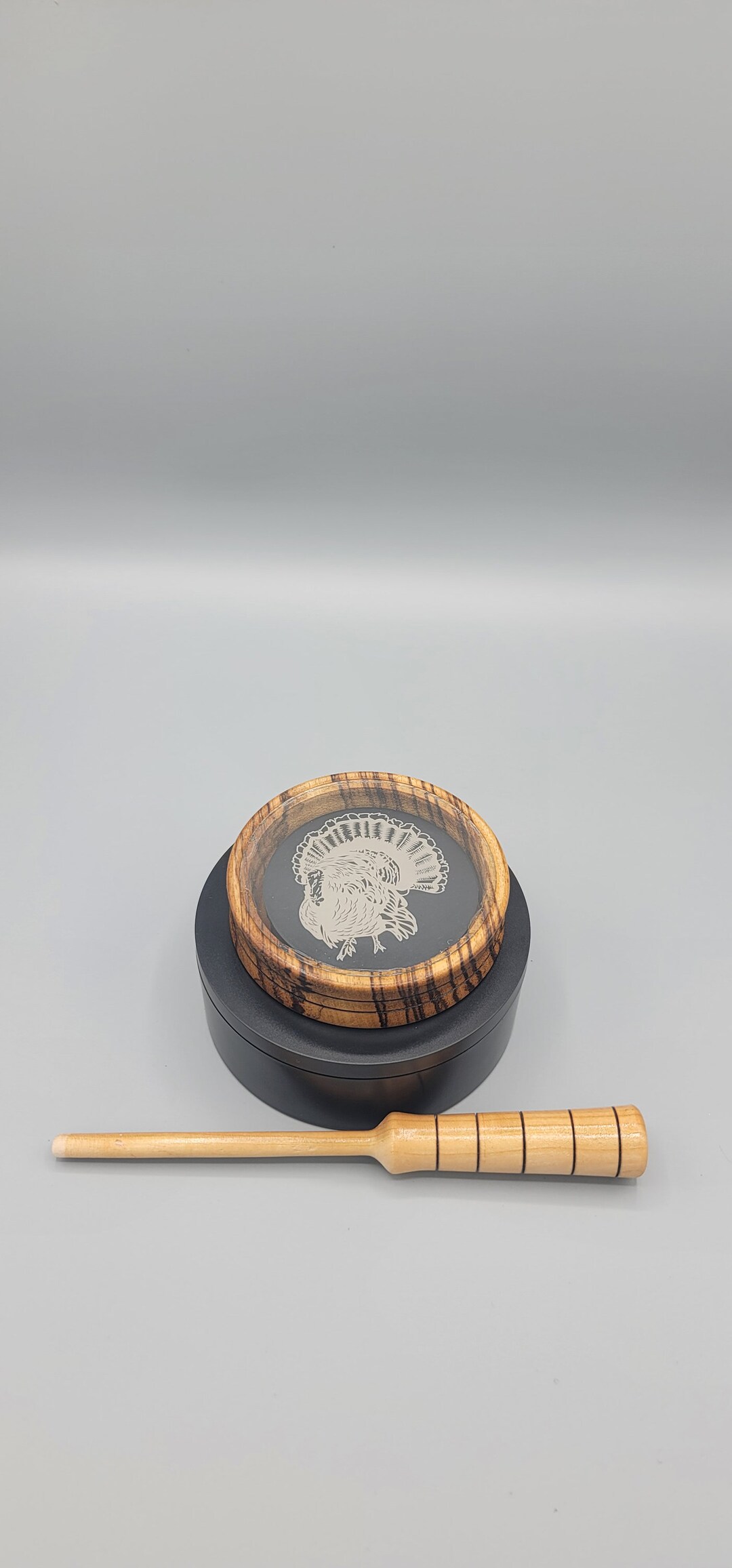 Turkey Pot Call Turkey Call Engraved Turkey Call Glass Pot Call Glass ...