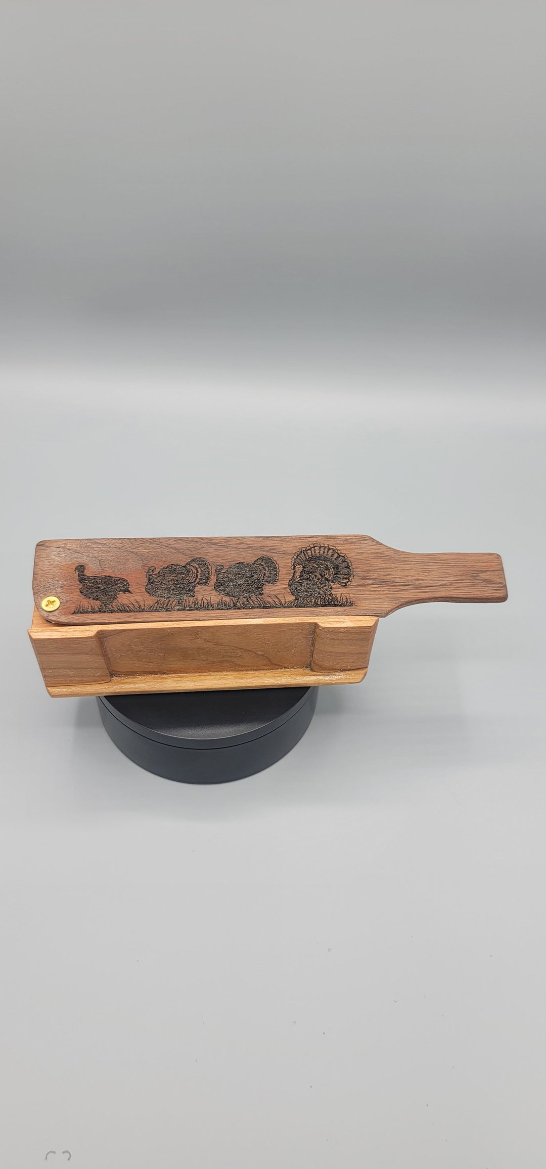 Laser Engraved Turkey Box Call. One Sided Turkey Box Call. Box Call ...