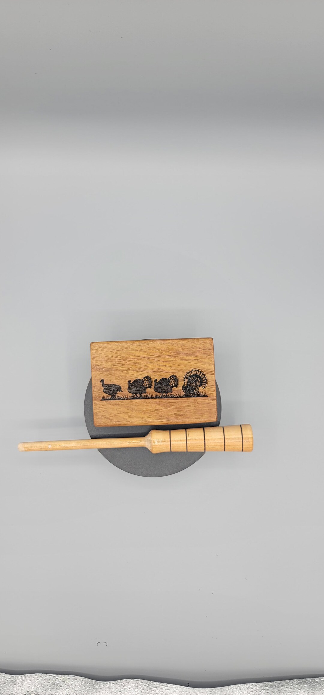 Laser Engraved Turkey Trough Call - Trough Call - Turkey Call - Turkey ...
