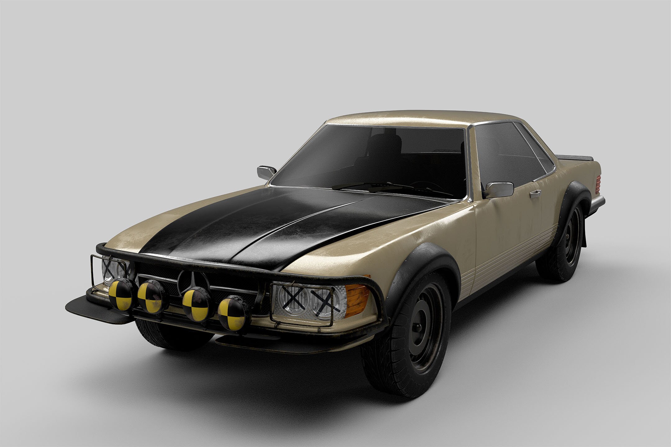 Mercedes Rally Car Print, Set of 4, Car Body, Automotive Wall Art, Car ...