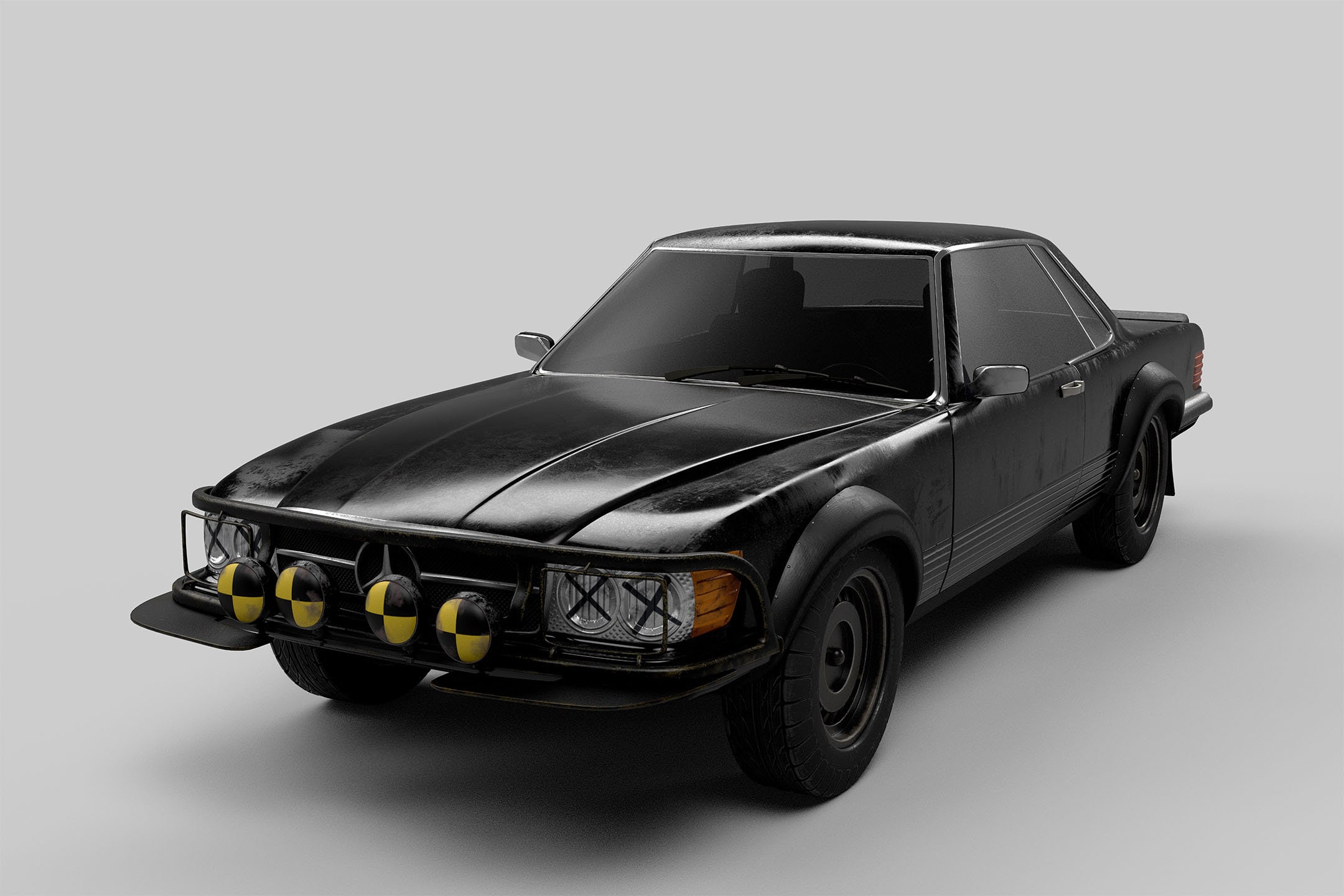 Mercedes Rally Car Print, Set of 4, Car Body, Automotive Wall Art, Car ...