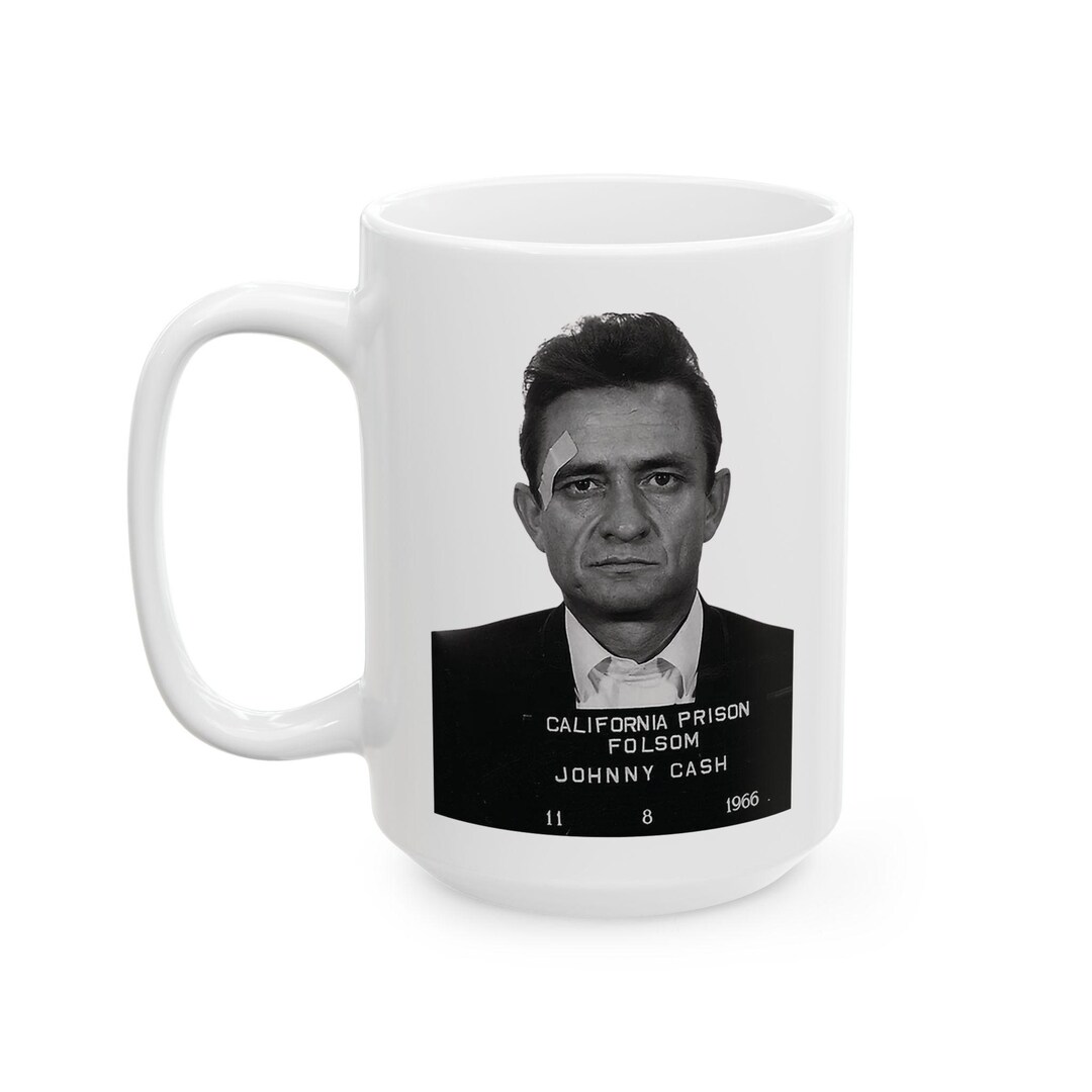 Johnny Cash Stylish Ceramic Mug for Coffee Lovers, Perfect for Gifts ...