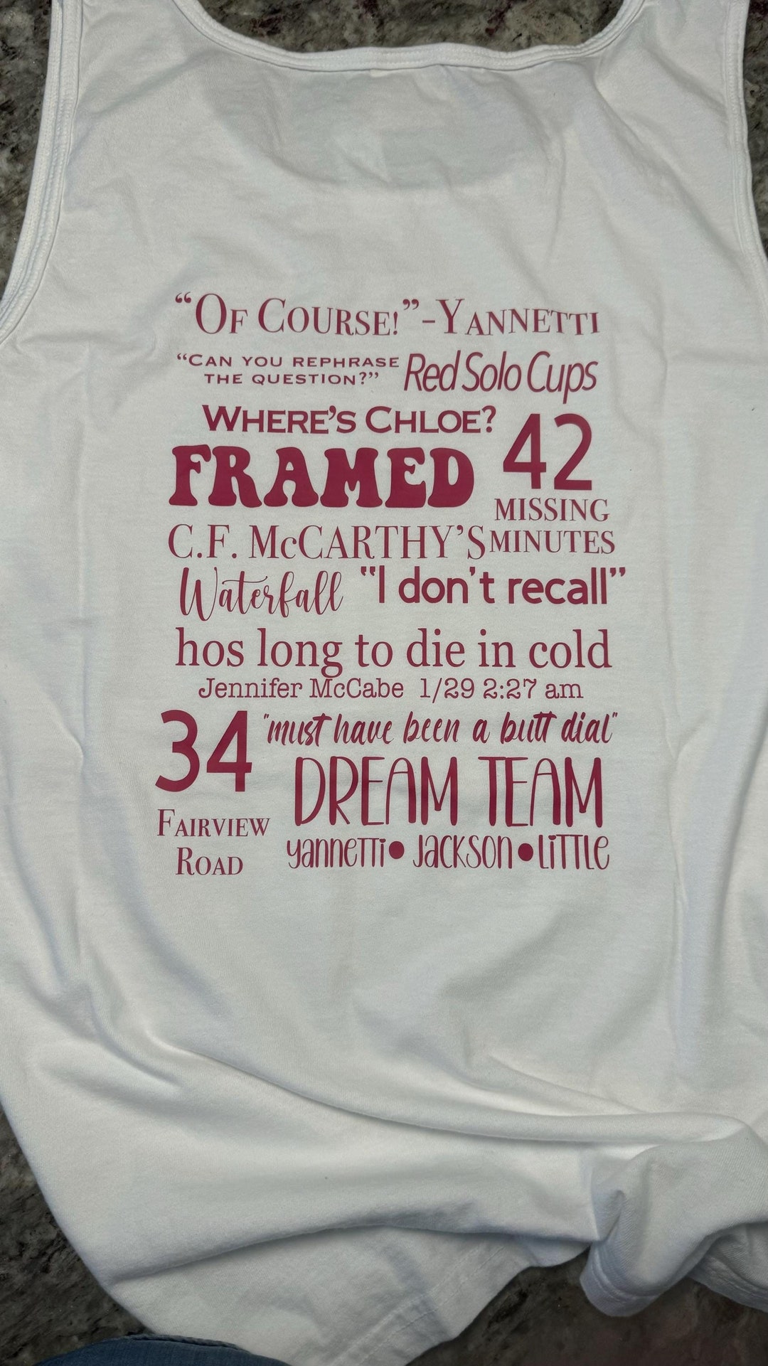 Free Karen Read, Canton MA, Jackson and Yannetti, FKR Trial, Framed ...