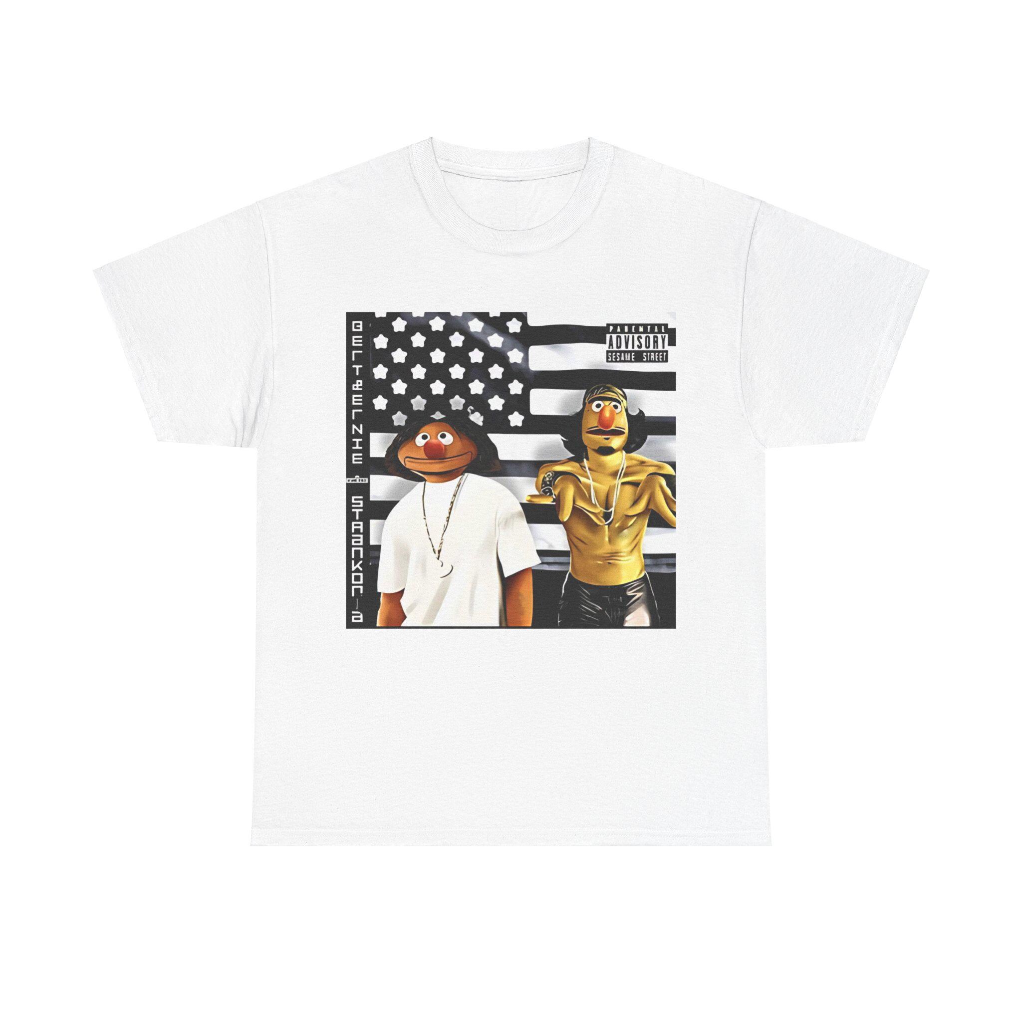 Bert and Ernie Stankonia Urban Rap Tshirt Unisex Graphic Tee, Hip Hop T ...