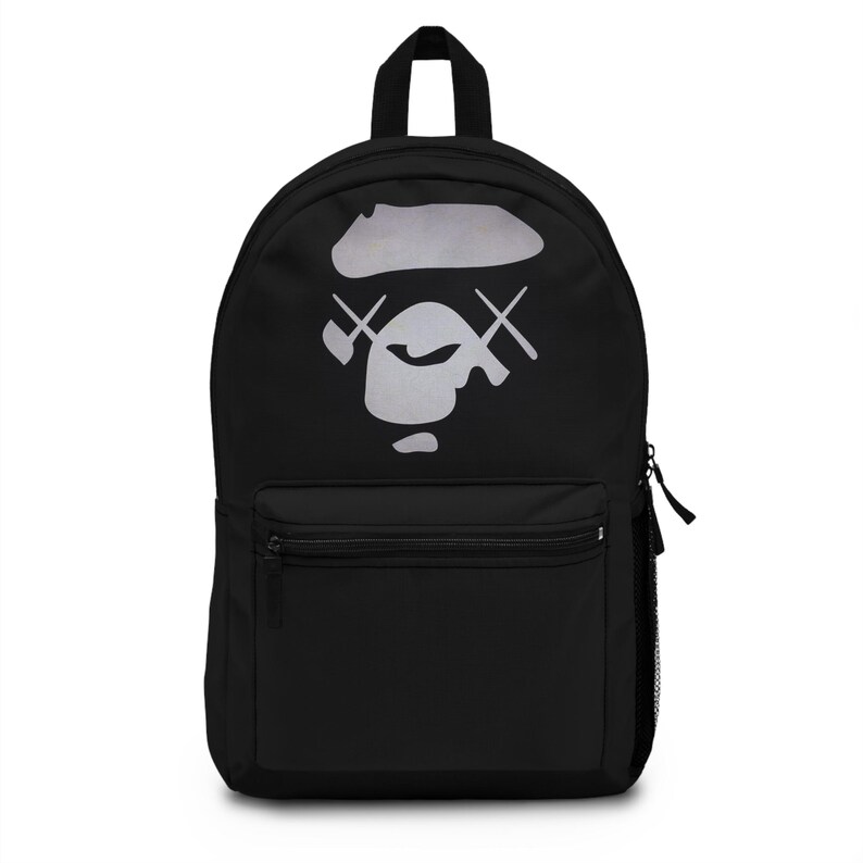 Hip Ape Background Backpack Cool Jungle Animal Rucksack, Teen Monkey ...