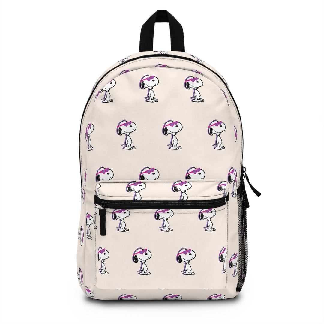 Snoopy Backpack Backpack Personalized Backpack Back to School Kids ...