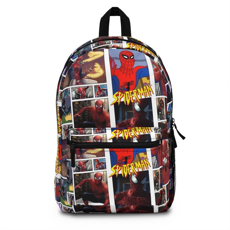 Spiderman School Backpack - Etsy
