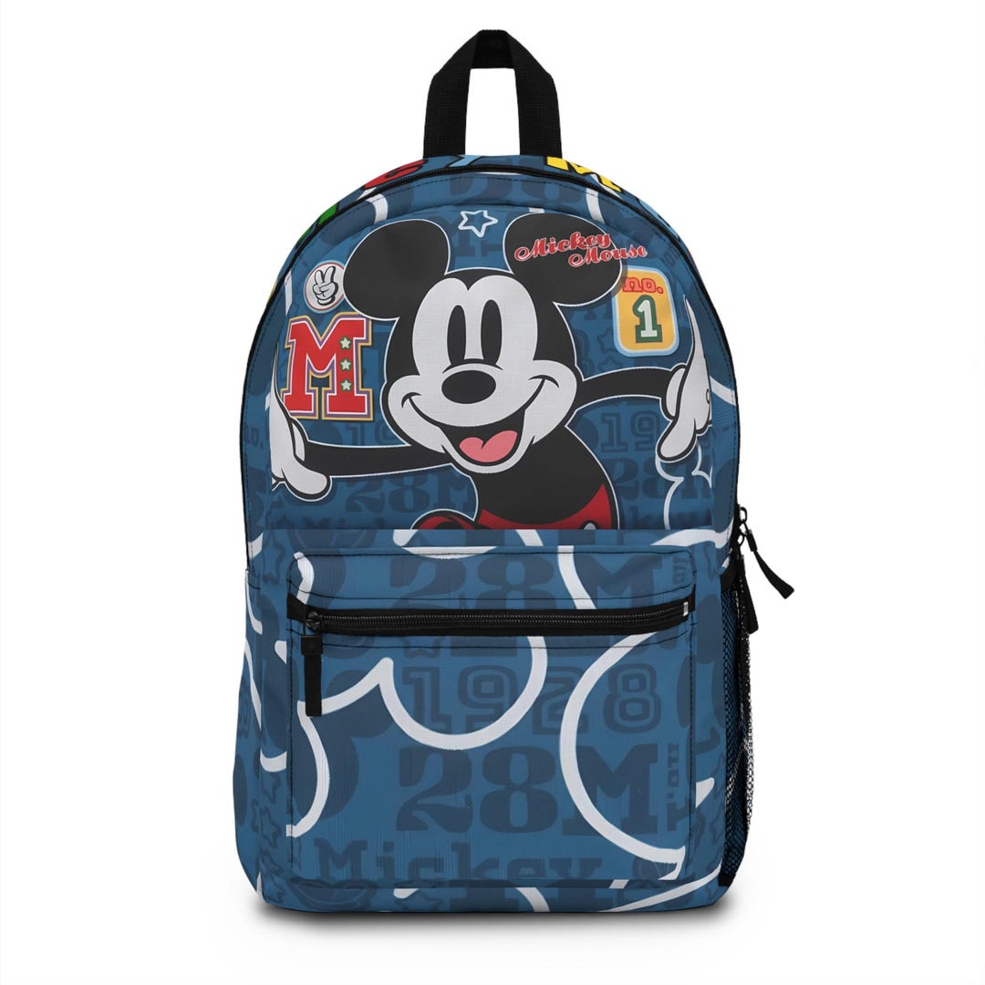Mickey Mouse Backpack, Disney Backpack, Kids School Bag, Travel ...
