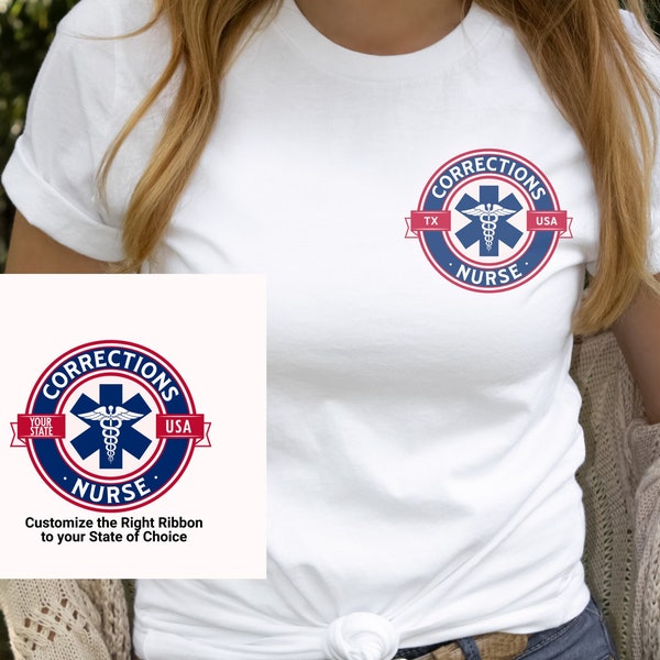 Corrections Nurse T Shirts - Etsy