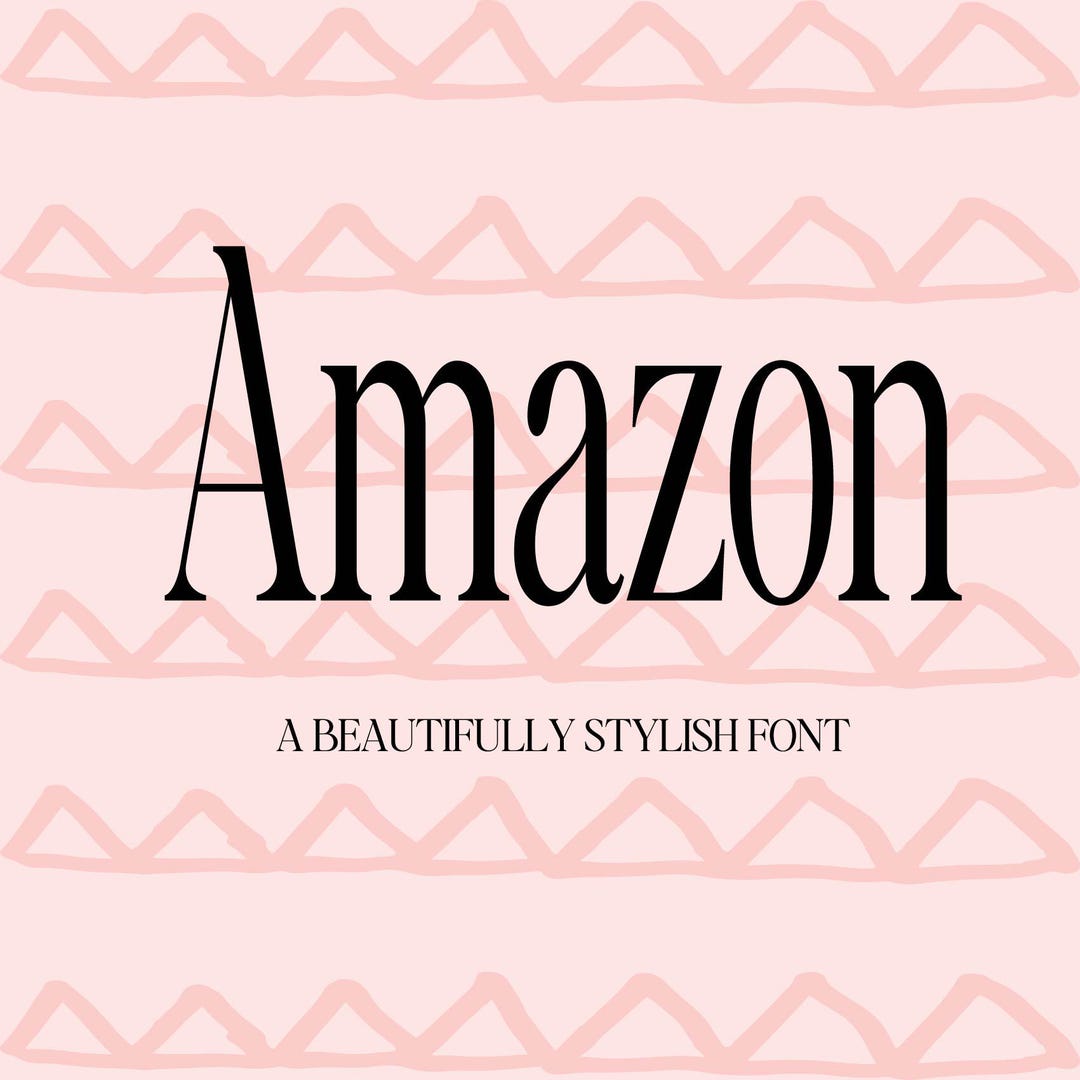 Amazon Font | Handwritten Font | Cricut Fonts | Cute Hand Drawn Font ...