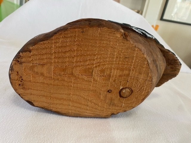 Wood Duck! Hand Carved & Painted Wood Duck Decoy Folk Art. One of a ...