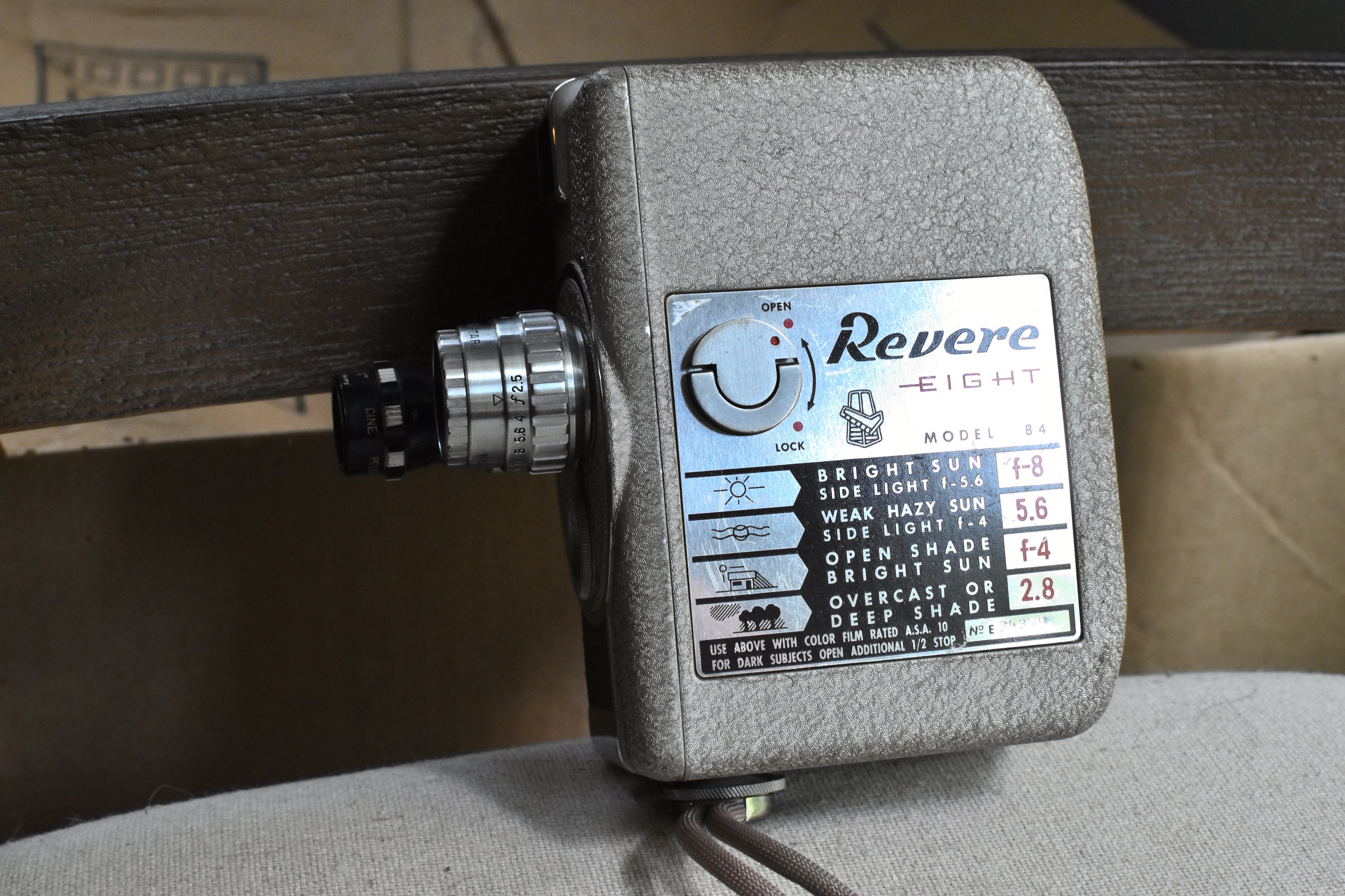 1950s 8MM Revere Eight Model 84 Movie Camera With Turret Lenses - Etsy