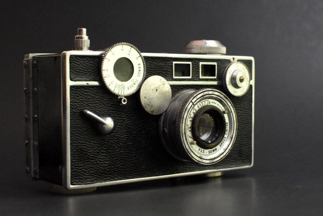 1945-46 Argus Cintar C3 50mm F3.5 Film Camera Aka the Brick - Etsy