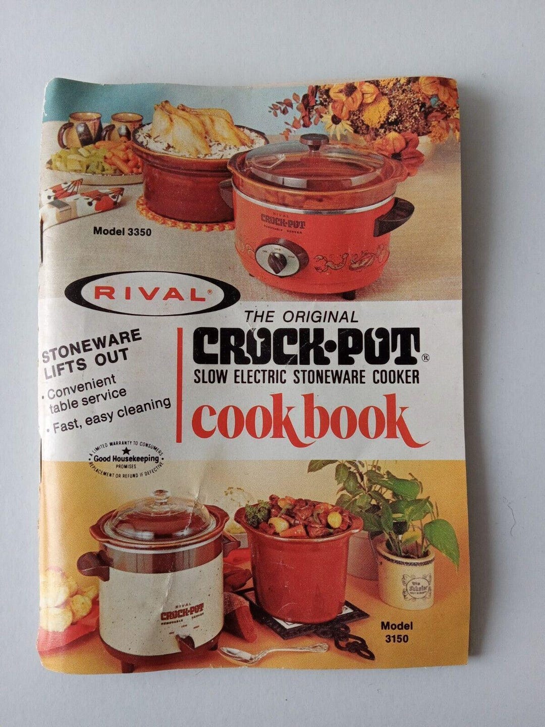 1970s Rival the Original Crock-pot Slow Electric Stoneware Cooker ...