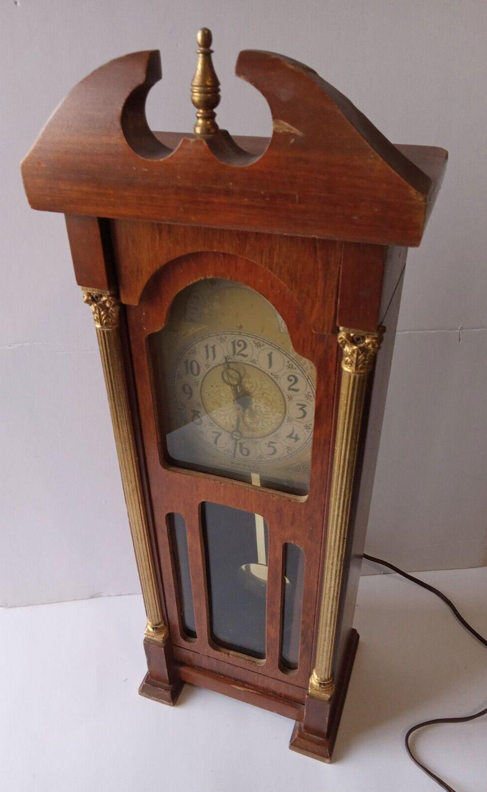 1950s United Clock Corp. Model 444 Electric Mantel Wall Clock (works ...
