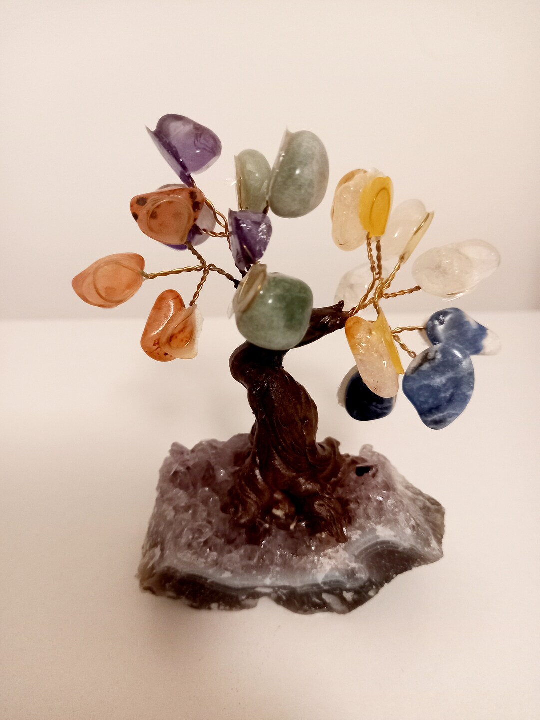 Gemstones Bonsai Tree - Etsy