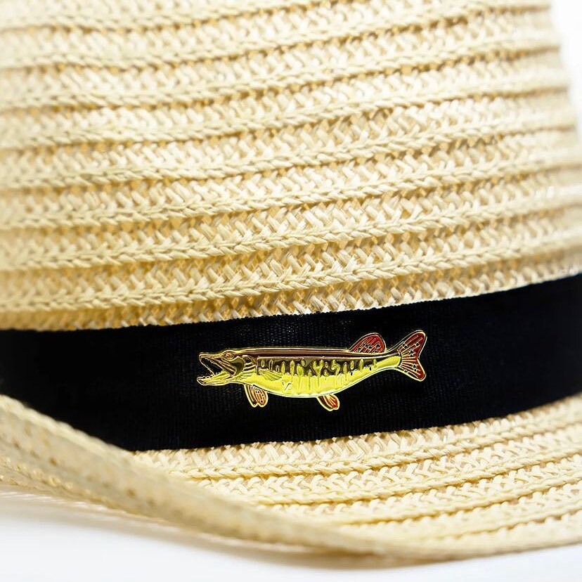 Pike, Enamel Pin, Angler Gift, Fishing Gifts for Men, Fish Pin - Etsy