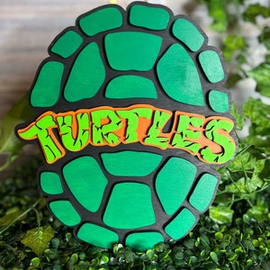 Teenage Mutant Ninja Turtles Inspired Home Décor Homemade Wall Art for ...