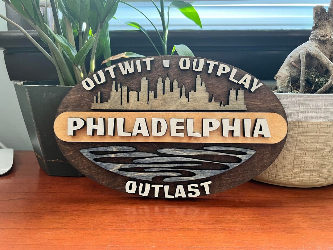 Customizable Survivor Sign With Your City Name and Skyline - Etsy