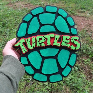 Teenage Mutant Ninja Turtles Inspired Home Décor Homemade Wall Art for ...