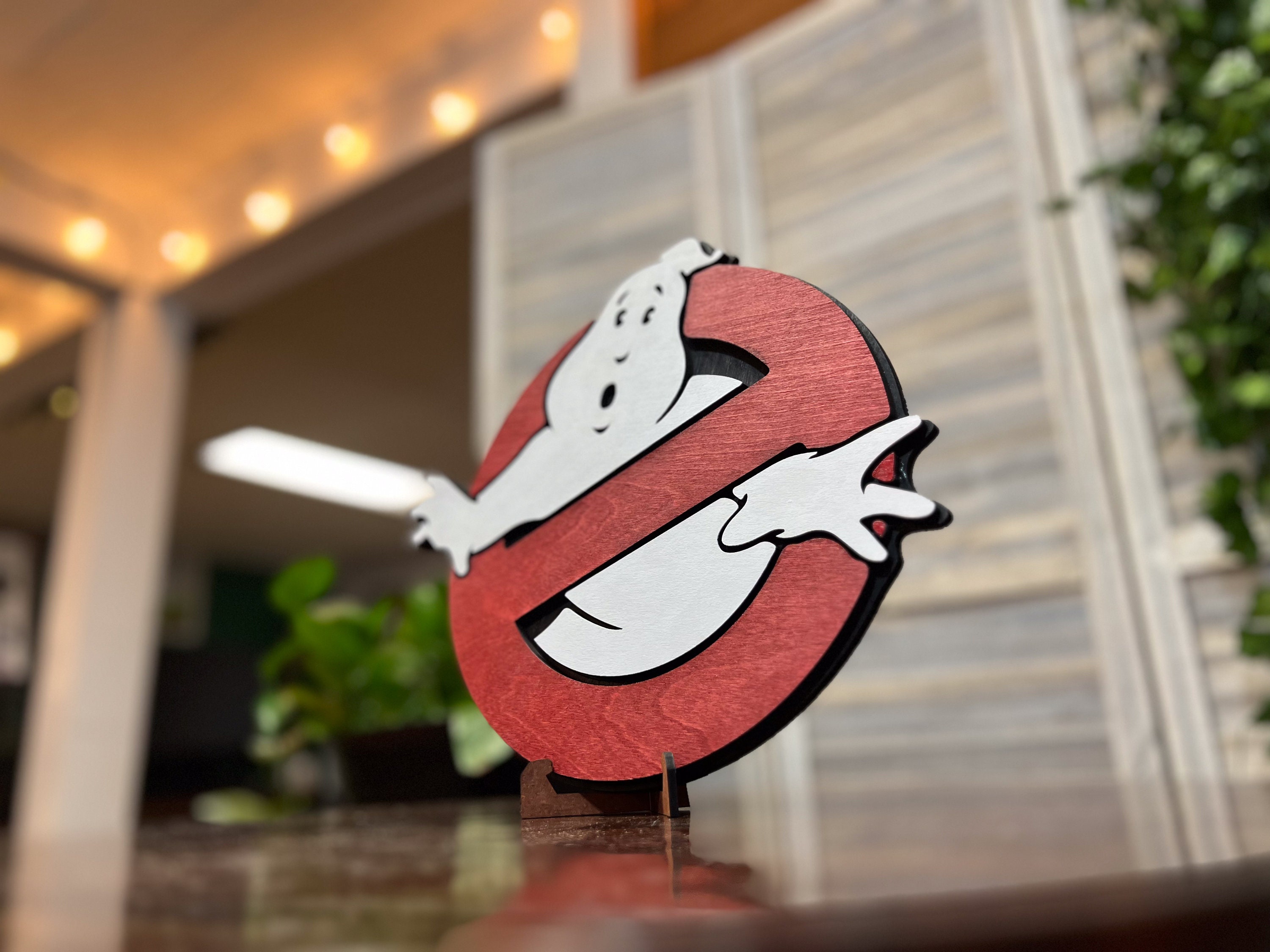 Ghostbusters Home Decor for Halloween Party Gift Sign Horror - Etsy