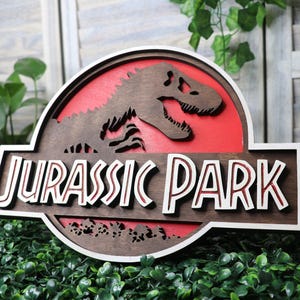Jurassic Park Sign - Etsy