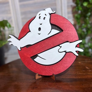 Ghostbusters Home Decor for Halloween Party Gift Sign Horror Movie Sign ...