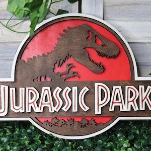 Jurassic Park Sign - Etsy