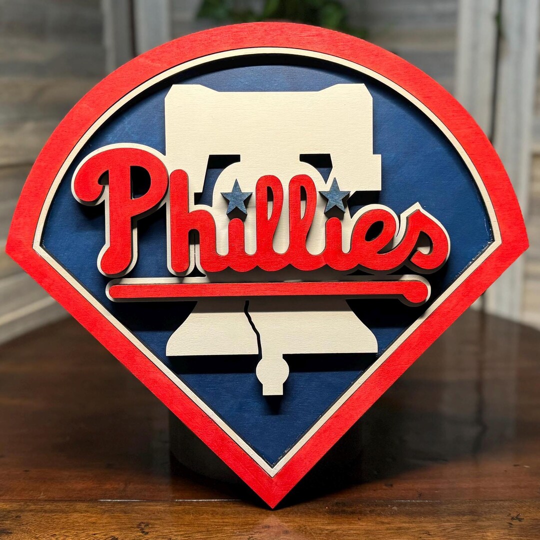 Philadelphia Phillies Laser Cut Sign - Perfect Gift for Phillies Fan ...