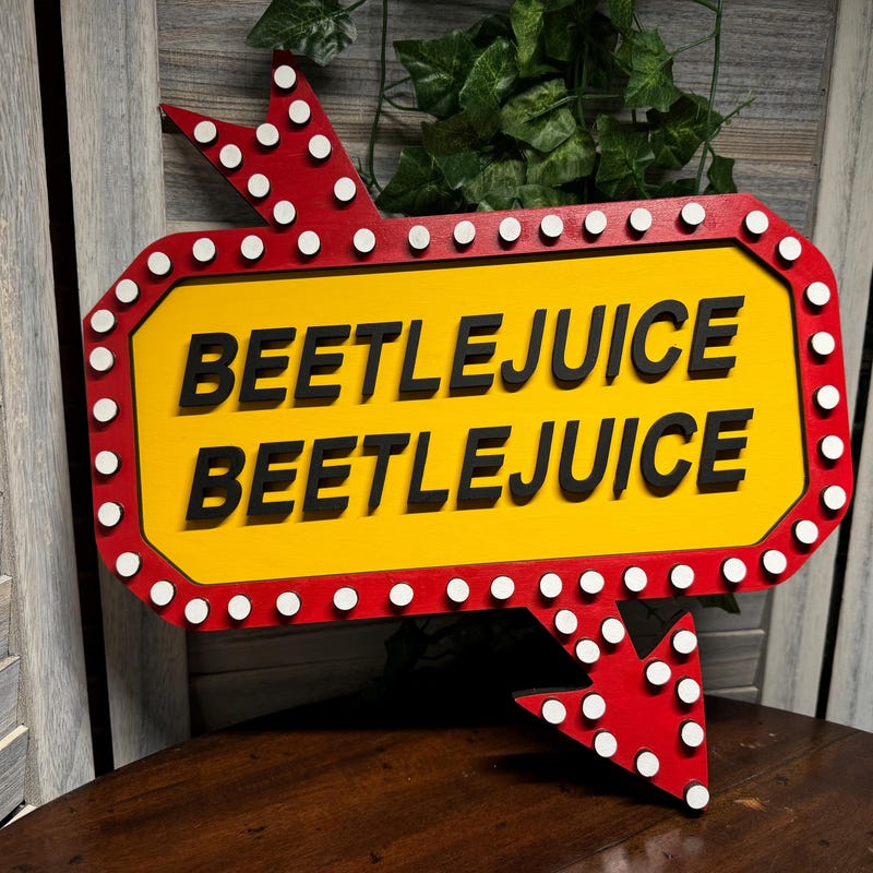Beetlejuice Decor - Etsy