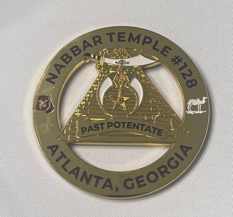 Custom 3 Shrine past Potentate Decal - Etsy