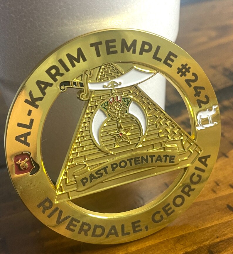 Custom 3 Shrine past Potentate Decal - Etsy