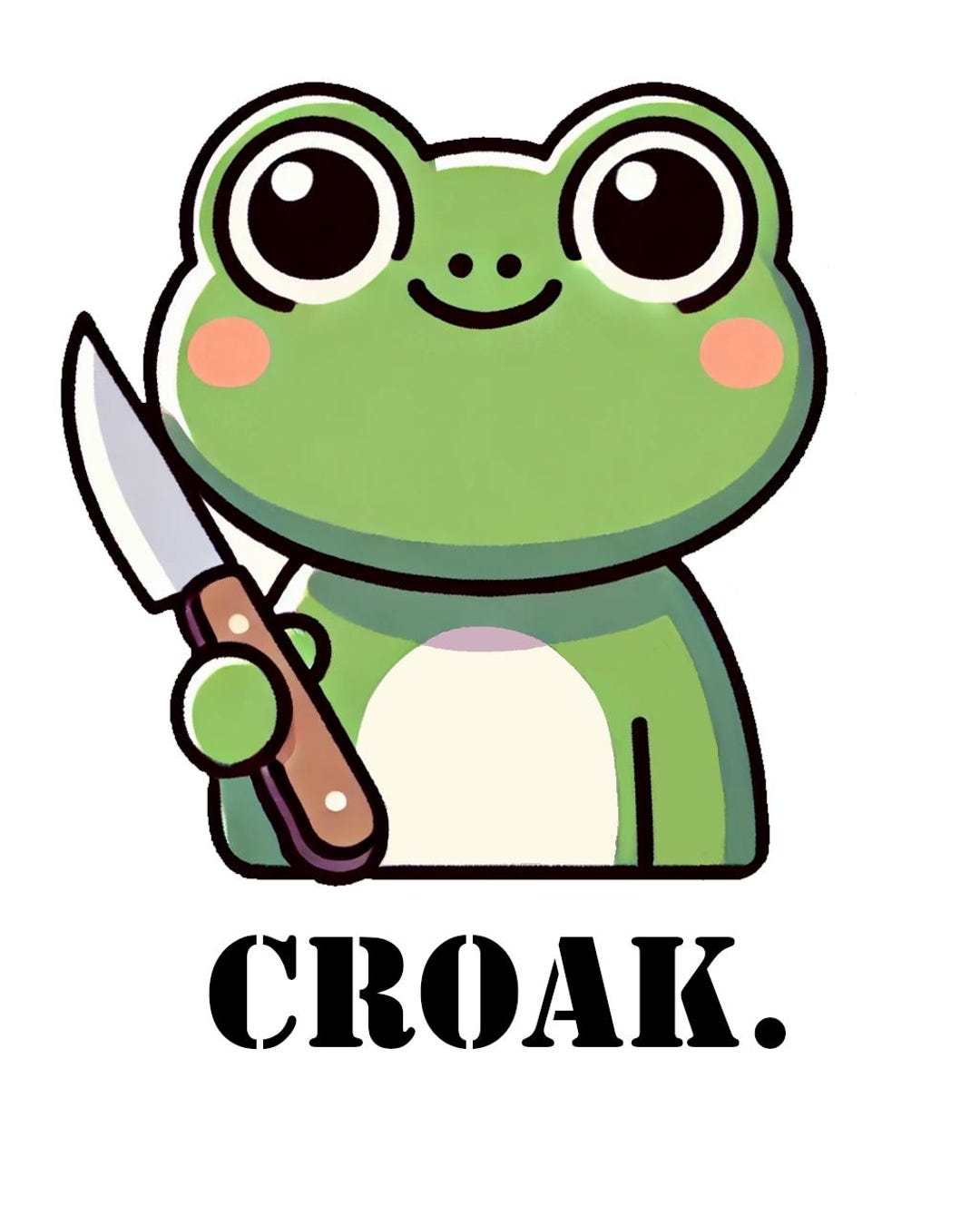 Croak Digital Download - Etsy