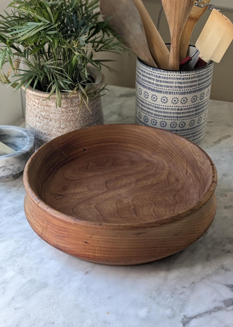Cedar Wood Bowls Set of 2- Handmade and Signed by Artist - Etsy