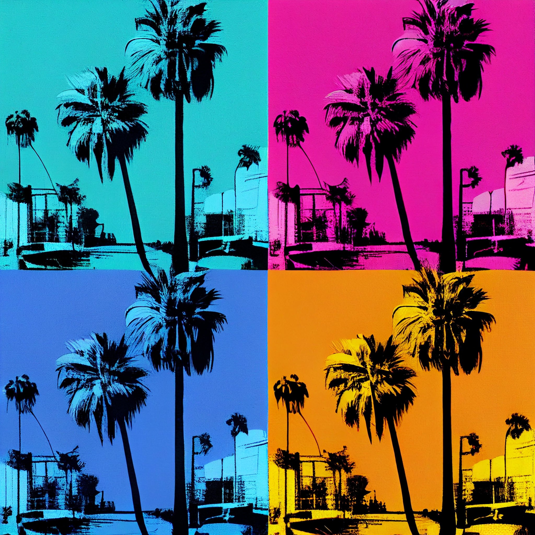Palm Tree Pop Art