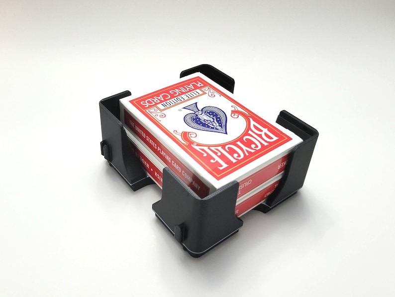 Card Caddy and Discard Tray for Playing Cards - Etsy