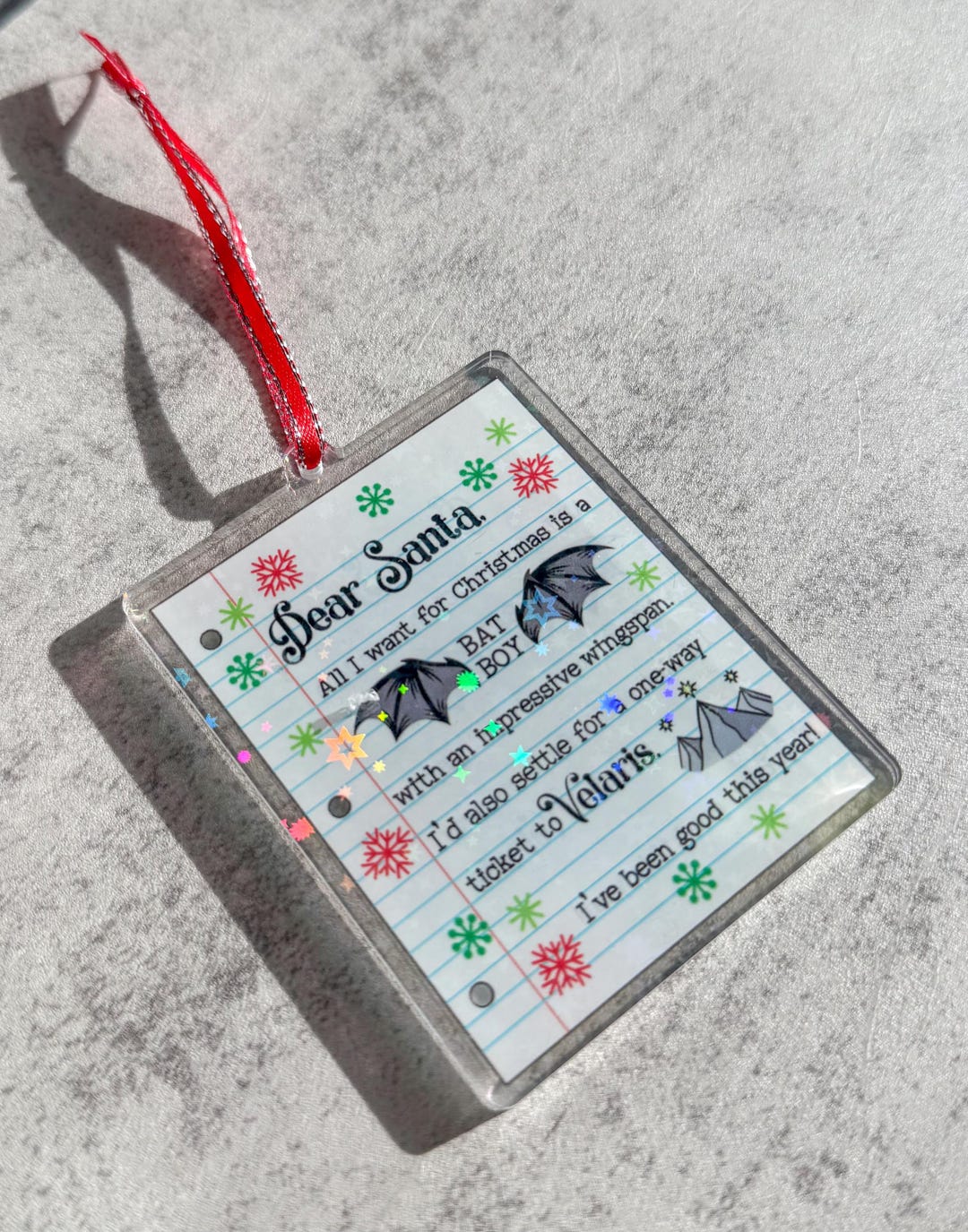 ACOTAR Velaris Ornament | Velaris Christmas Snowglobe Ornament ...