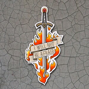 Waterproof Goldryn Sticker - Officially Licensed SJM Throne of Glass ...