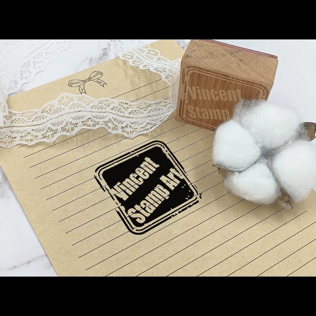 Custom Logo Stamp Personalized Business Packaging Stamps - Etsy