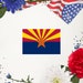 Arizona Flag Sticker - Etsy