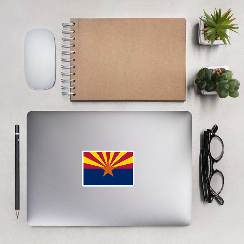 Arizona Flag Sticker - Etsy