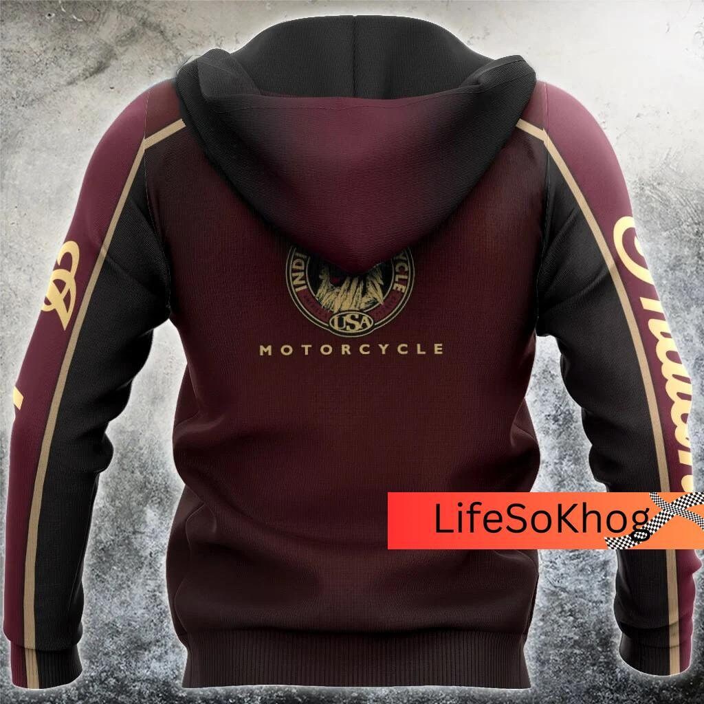 Indian Motorcycle Hoodie, Motorcycle Zip Hoodie, Motorcycle Unisex ...