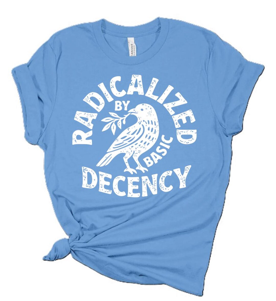 Radicalized by Basic Decency Shirt Activist Clothing for Kind People ...