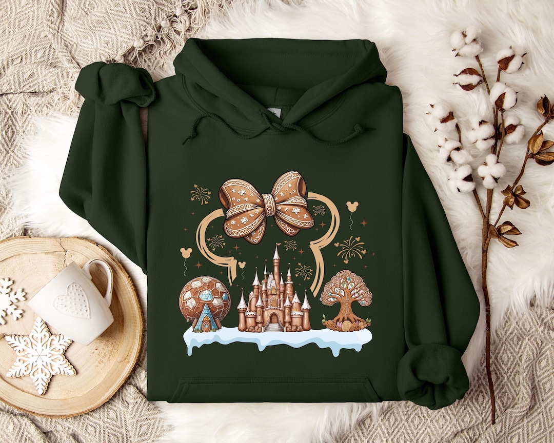 Disney Home Hoodie, Trendy Disney Christmas Hoodie, Retro Disney ...